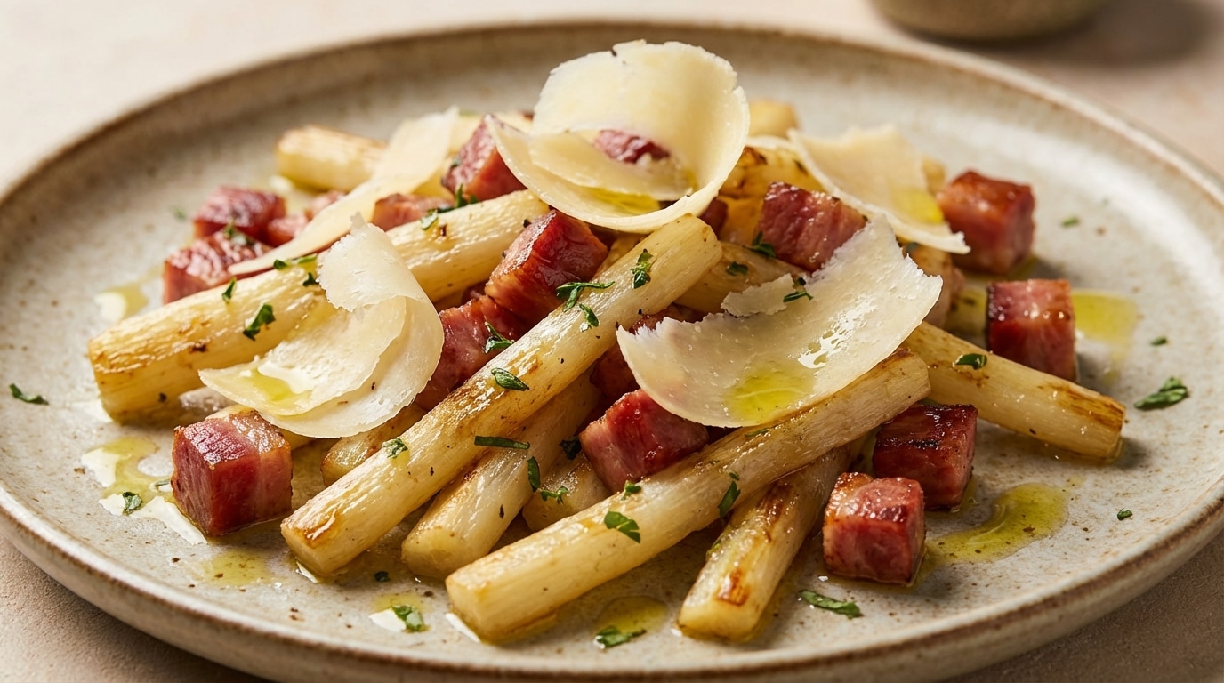 « Tout est dévoré en quelques minutes » : la poêlée de salsifis, jambon ...